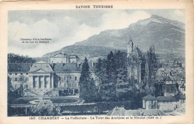 Chambery - La Prefecture Tour De Archives and The Nivolet | eBay