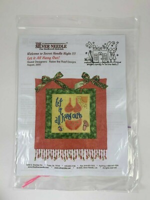 The Silver Needle Cross Stitch Kit Let It All Hang Out August 2005 SNN ...