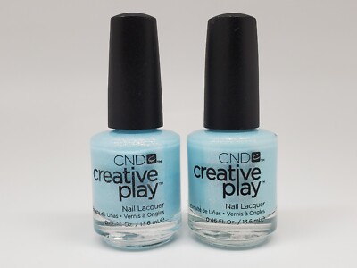 CND CREATIVE PLAY™ NAIL LACQUER Polish 0.46 fl oz each x 2 in Light ...