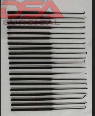 Rhoton Micro Dissector Expanded 20 PCS Black Coated instruments Set | eBay