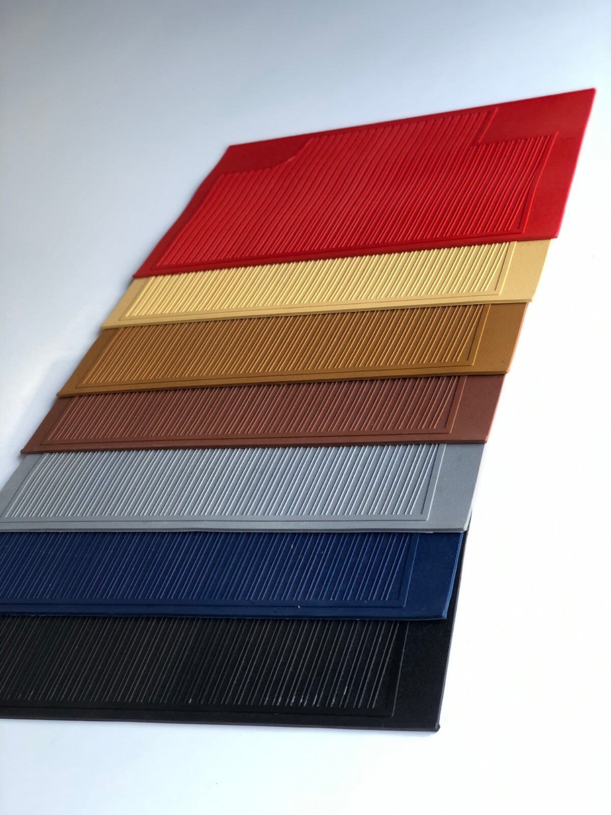 NEW Carpet Rubber Heel protection floor mat Mercedes benz W107 W108 ...