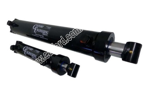 Hydraulic Ram / Cylinder Black Line Bushed Ends | eBay Australia