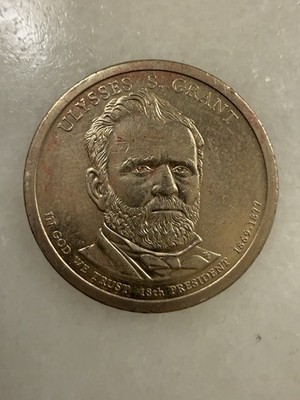 RARE Antique Ulysses S. Grant $1 Dollar Coin 1869-1877 - 2011 P - 18th ...