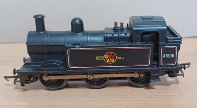 Triang Hornby R52 3F 0-6-0 Jinty 47606 British Railways Black NON ...