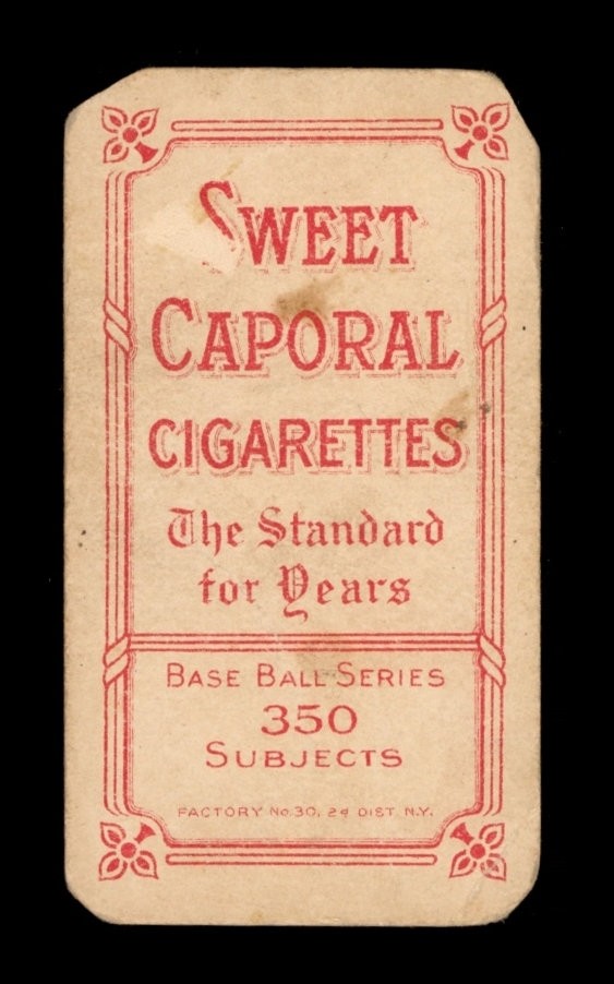 1909-11 T206 Set-Break Jack Barry Sweet Caporal LOW GRADE (filler ...