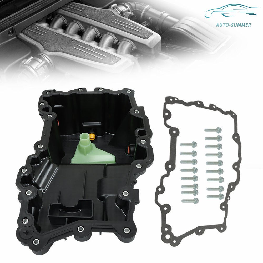 Engine Oil Pan Kit W/ Gasket For 2015-2017 Ford F150 2.7L V6 FL3Z-6675 ...