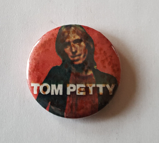 TOM PETTY Pinback 1979 Damn The Torpedoes Vintage Badge Button Rare 1. ...