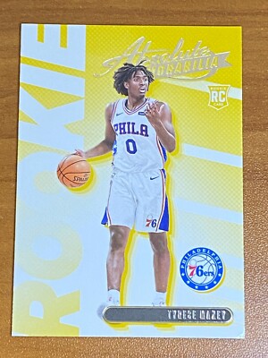 2020-21 Panini Absolute Memorabilia Yellow Rookie Insert Card #21 ...