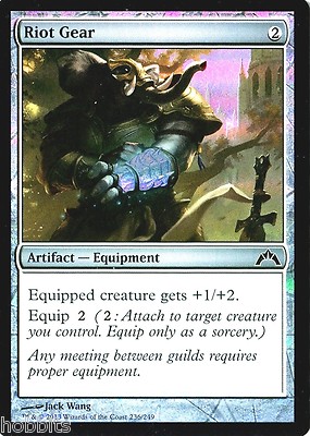 MTG - Gatecrash - Riot Gear - 2X - Foil - NM | eBay