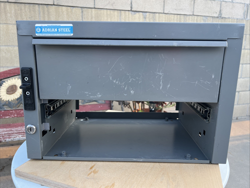 Adrian Steel 19, 2-Drawer Unit w/ Lock - No Key & Missing Drawer | eBay