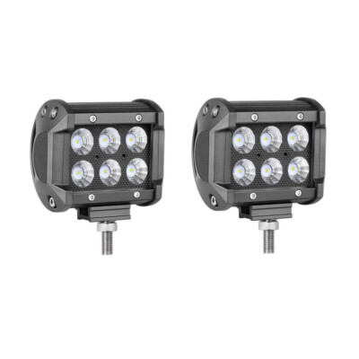 2x4"Inch 120W Cube LED Work Light Bar Flood Pods Off Road Fog Lights ...
