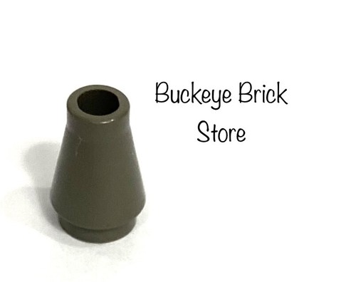 NEW Lego Part 4589,1x1 Dark Gray Cone - 10129 7419 4485 7181 7171 Lot ...