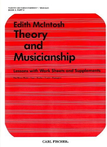 THEORY AND MUSICIANSHIP (BOOK 2 PART 2) By Edith Mcintosh **BRAND NEW ...