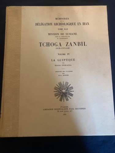 Tchoga Zanbil (Dur-Untash) volume IV;Par Porada, Edith; TBE | eBay