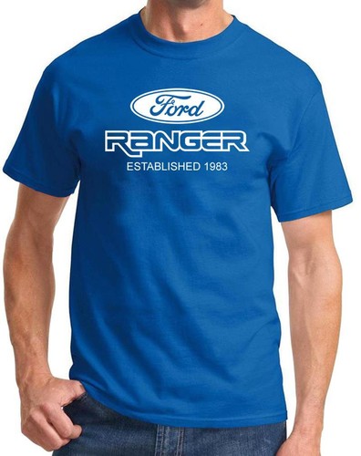 Ford Ranger Logo Established 1983 Classic Design Tshirt NEW COLORS | eBay