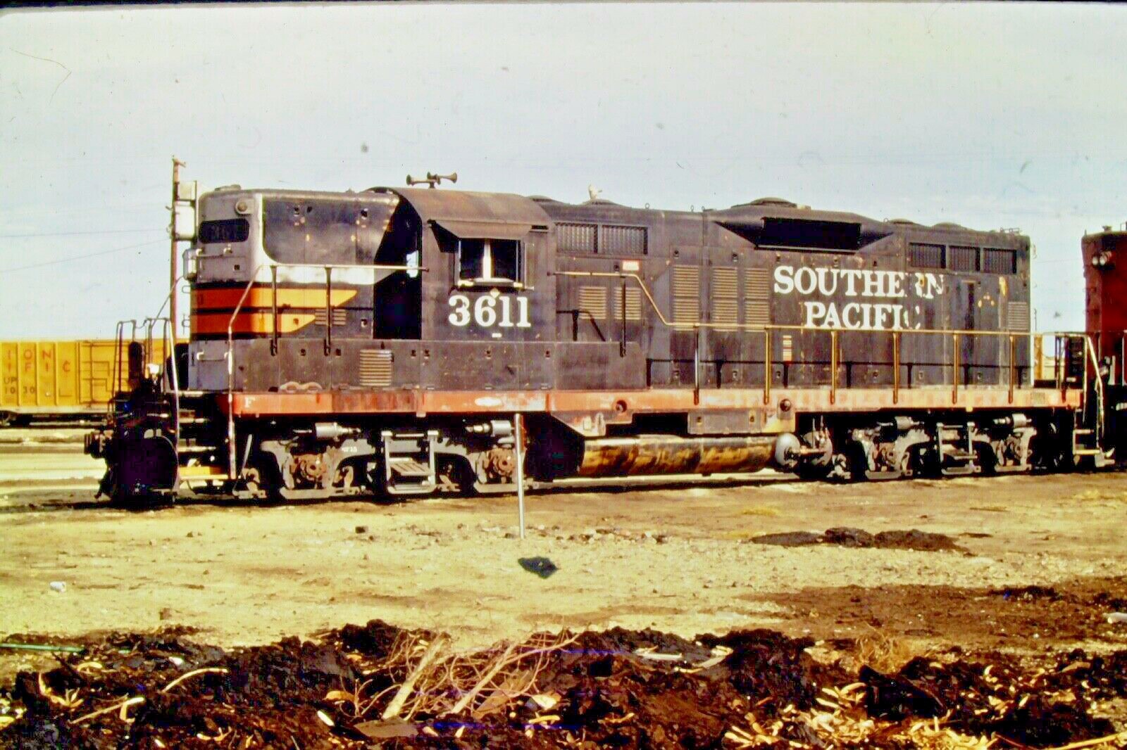 Kodachrome Original Slide Southern Pacific GP7 Diesel Engine #3611 ...
