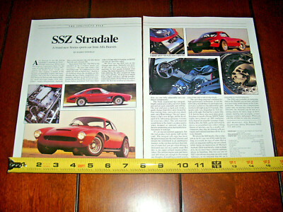 1994 SSZ STRADALE CUSTOM SPORTS CAR ALFA HEAVEN - ORIGINAL ARTICLE | eBay