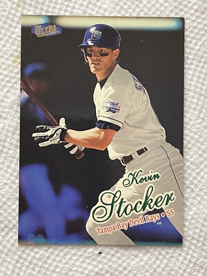 FLEER ULTRA 1998 MLB KEVIN STOCKER #470 SS TAMPA BAY DEVIL RAYS ...