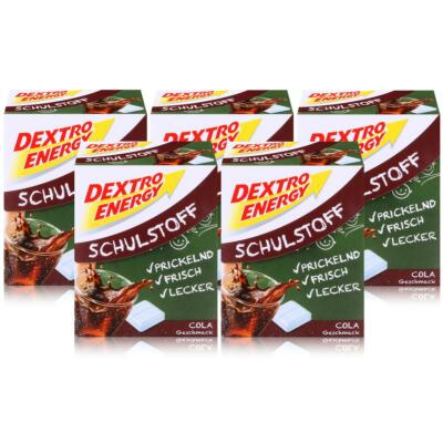 Dextro Energy Schulstoff Traubenzucker Cola Geschmack 50g (5er Pack ...