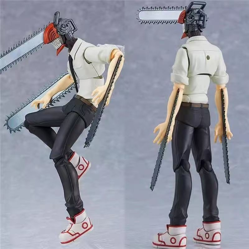1PC Anime Chainsaw Man Denji Figure Model 17CM PVC Joint Mobility Toys ...