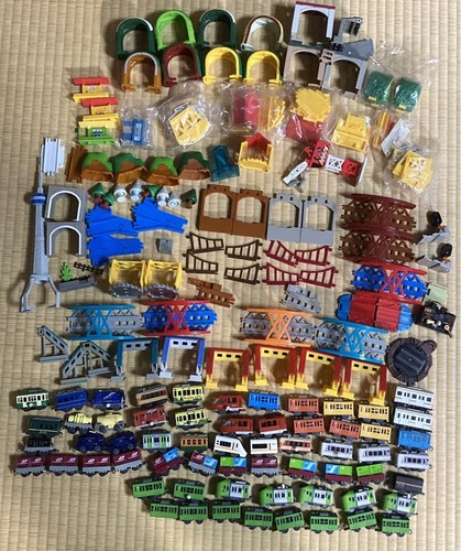 Capsule Plarail Junk Mini Motor Train Vehicle and Structure Set Parts ...