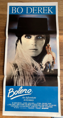BOLERO original poster BO DEREK- BEAUTIFUL ARTWORK! | eBay