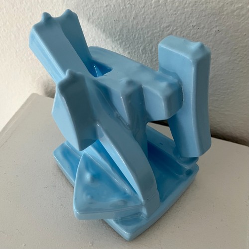 One Abstract Sculpture Constructivism Cubism Modern Art Influenced OOAK ...