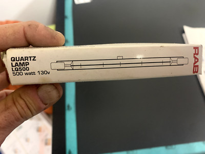 2-QUARTZ BULBS - RAB QUARTZ LIGHT BULB/LAMP 500W | eBay