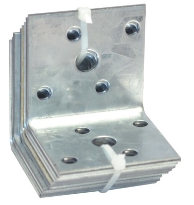 2x Carinya GALVANISED REINFORCED BRACKET 8Pcs- 40x40x40, 50x50x40 Or ...