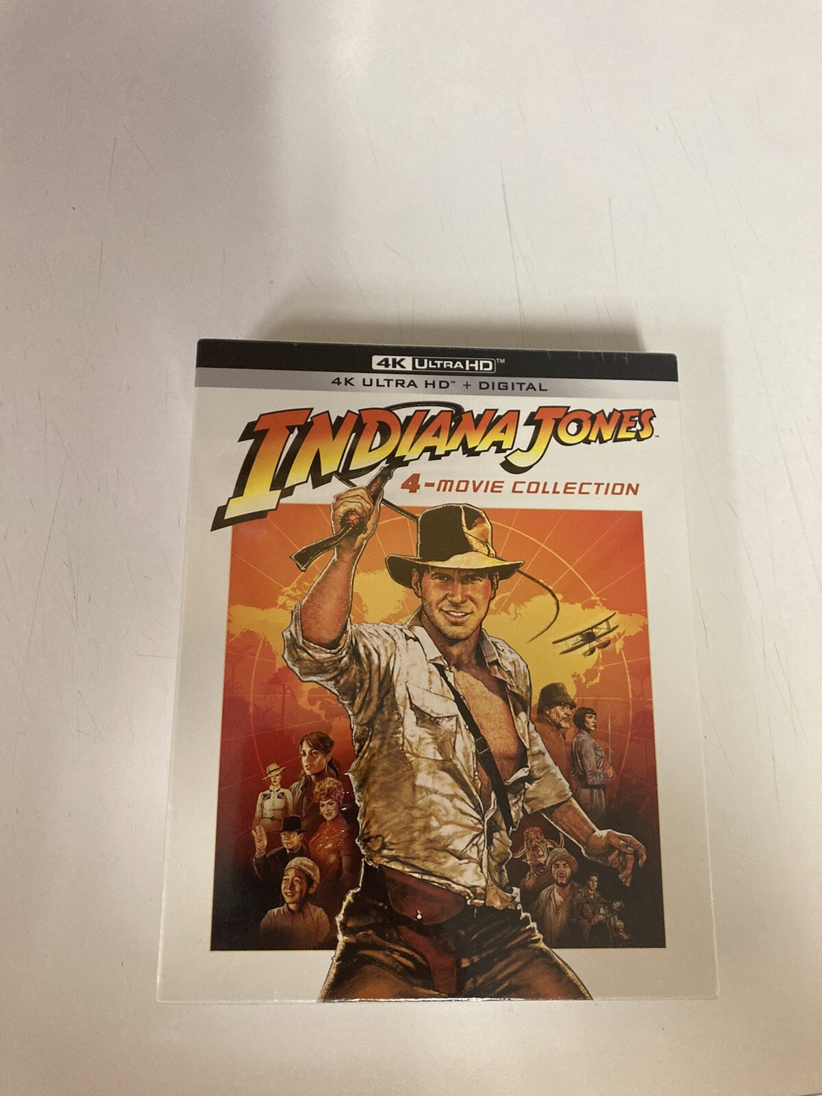 Indiana Jones 4-Movie Collection [New 4K UHD Blu-ray] Boxed Set. Sealed ...