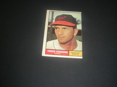 Chuck Essegian 1961 Topps card #384 | eBay