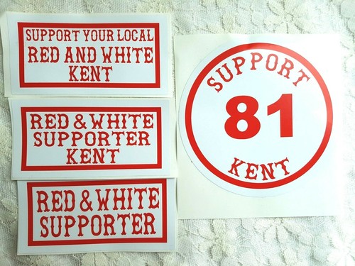 SUPPORT 81 KENT HELLS ANGELS ENGLAND 4x Stickers Pack BIG RED MACHINE ...