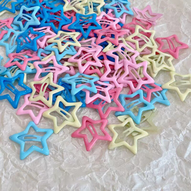 10pcs/set Cute Colorful Star Pentagram Y2k Fashion Five-Pointed Star ...