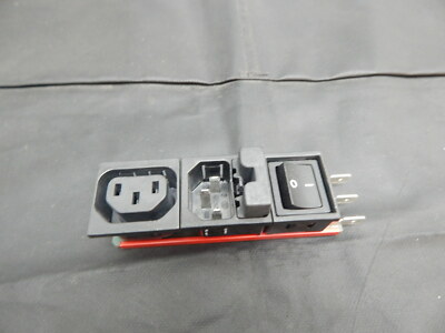 SCHURTER 6432.0253.15 AC POWER ENTRY MODULE 10A 64 FELCOM - USA FAST ...