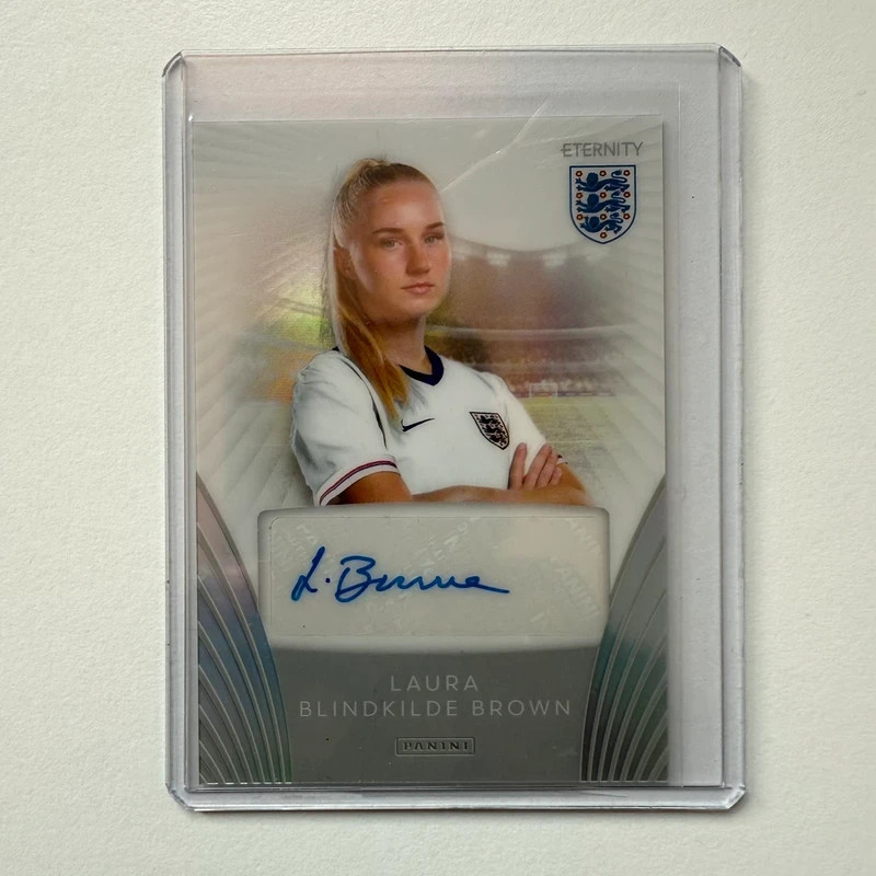 Panini Eternity Lionesses 2025 Laura Blindkilde Brown England Auto ...