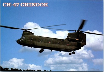 CH-47 Chinook U.S. Army Medium Lift Transport Helicopters Postcard | eBay
