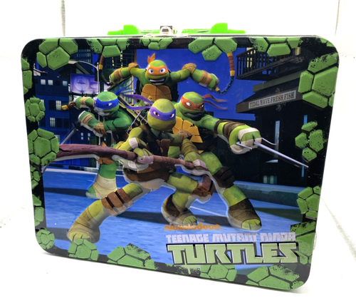 TMNT Lunch Box Metal | eBay
