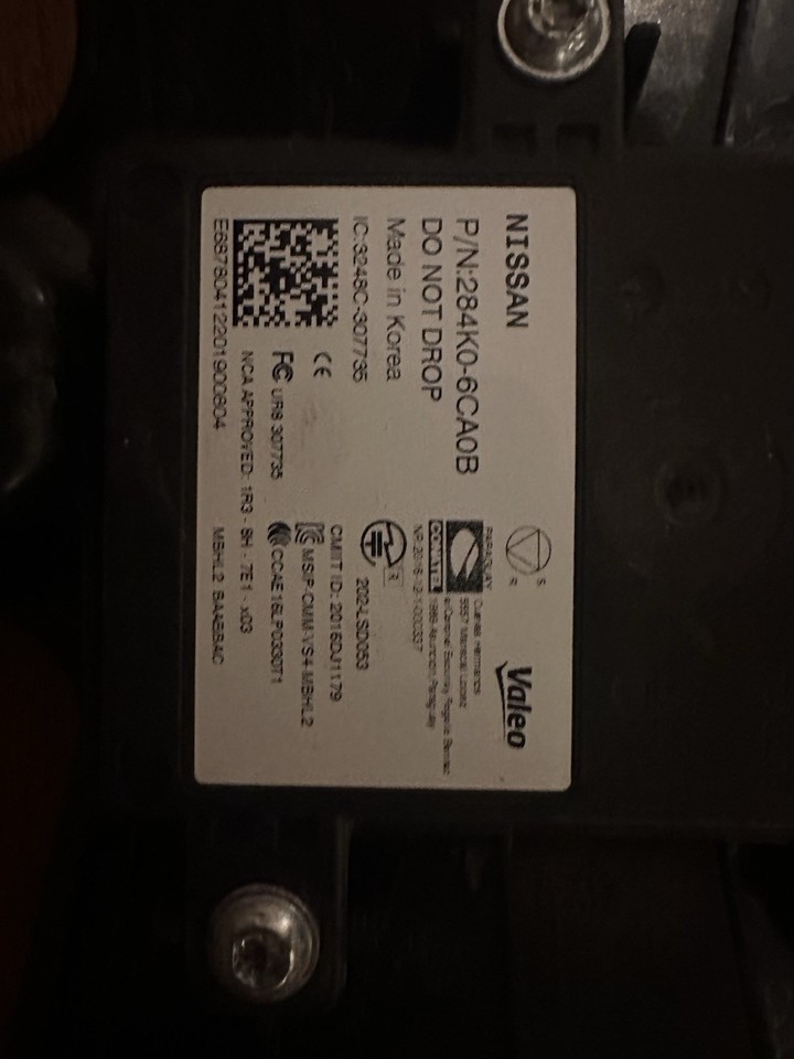 Genuine 2019+ Nissan Altima Sensor Assy-Side Obstacle Warning Left ...