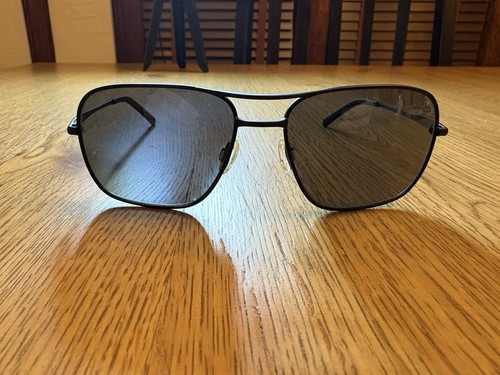 REVO RE 5002X 01 REVEL Polarized Sunglasses Black Metal Gray Lens | eBay UK