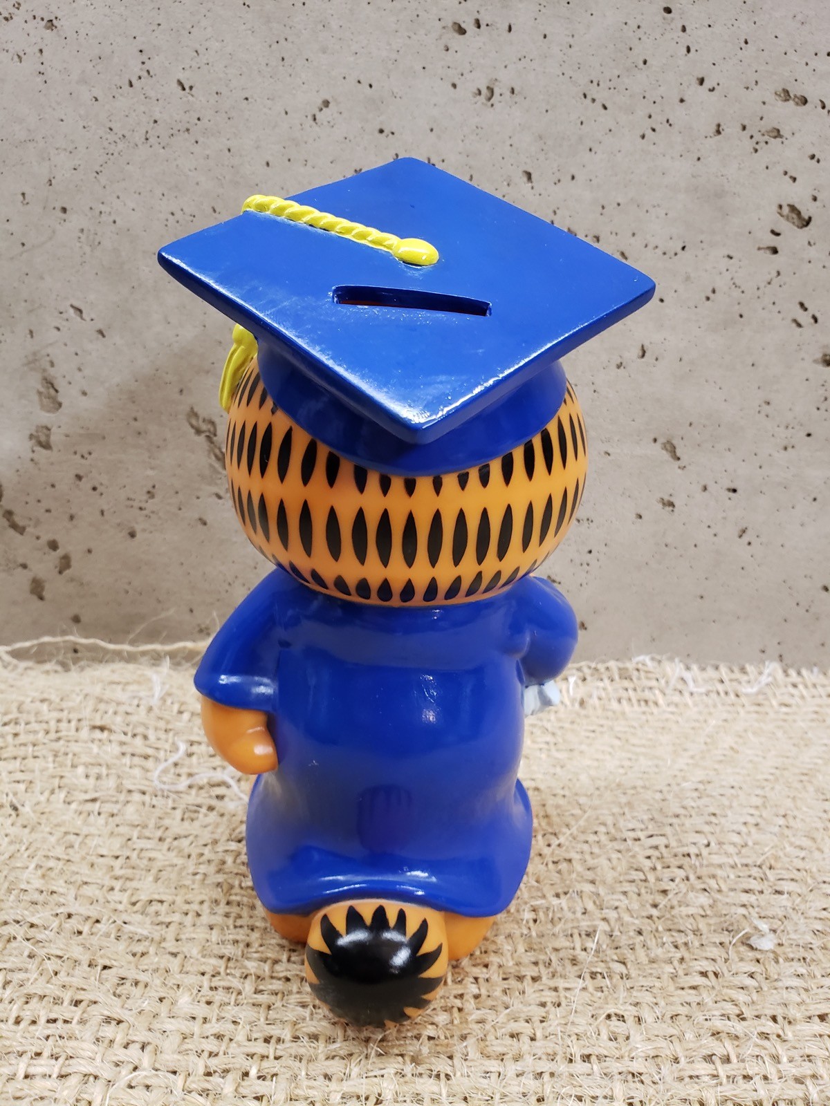 Garfield Support Your Local Grad Graduate Piggy Bank with Stopper ...