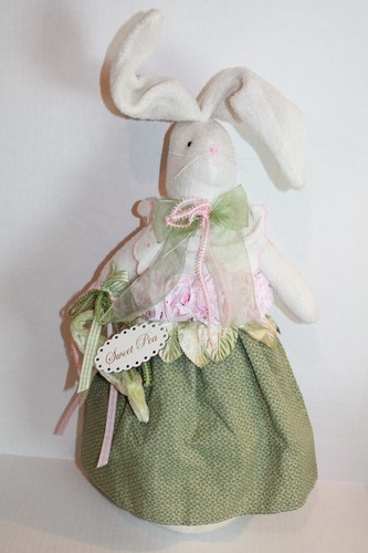 RAZ Imports Plush Sweet Pea Rabbit 16" Collectible Bunny in Green ...