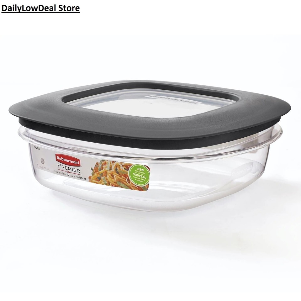 Rubbermaid Premier Storage Containers 20-Piece Microwave/Freezer Safe ...