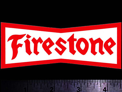FIRESTONE - Original Vintage 1960's 70's Racing Decal/Sticker - 4.50 ...
