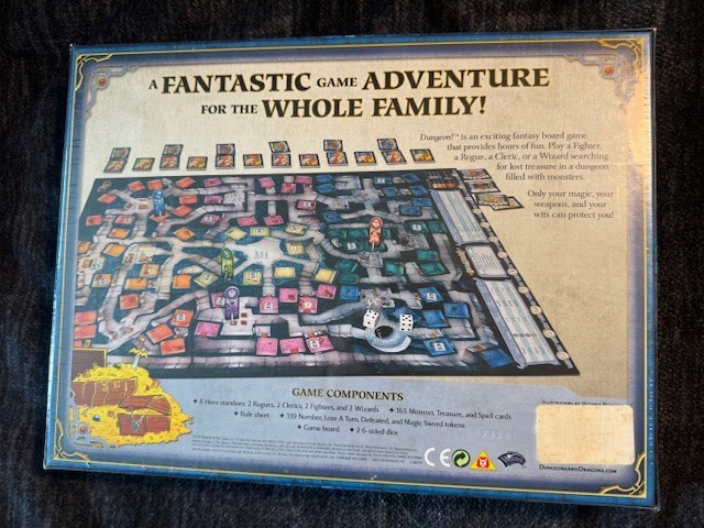 SWEET NEW Dungeon! Fantasy Board Game TSR 2014 Still Wrapped | eBay