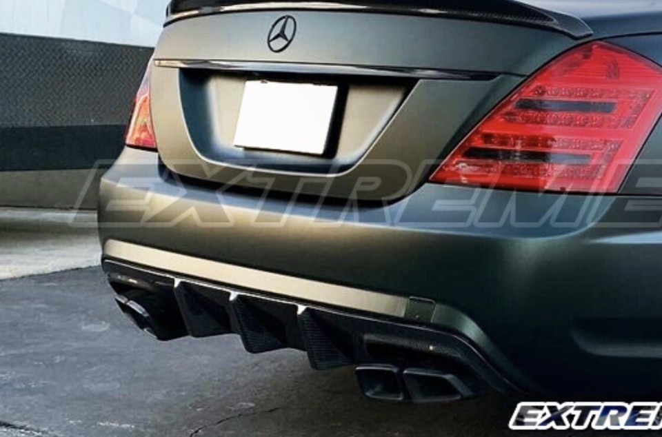 Mercedes W221 S63 AMG S65 AMG 2007-2009 Rear Diffuser | eBay