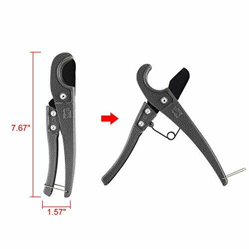 Pipe Fitting Tool Kit PEX Crimping Clamp Cinch Tool Pipe Hose Cutter 3/ ...