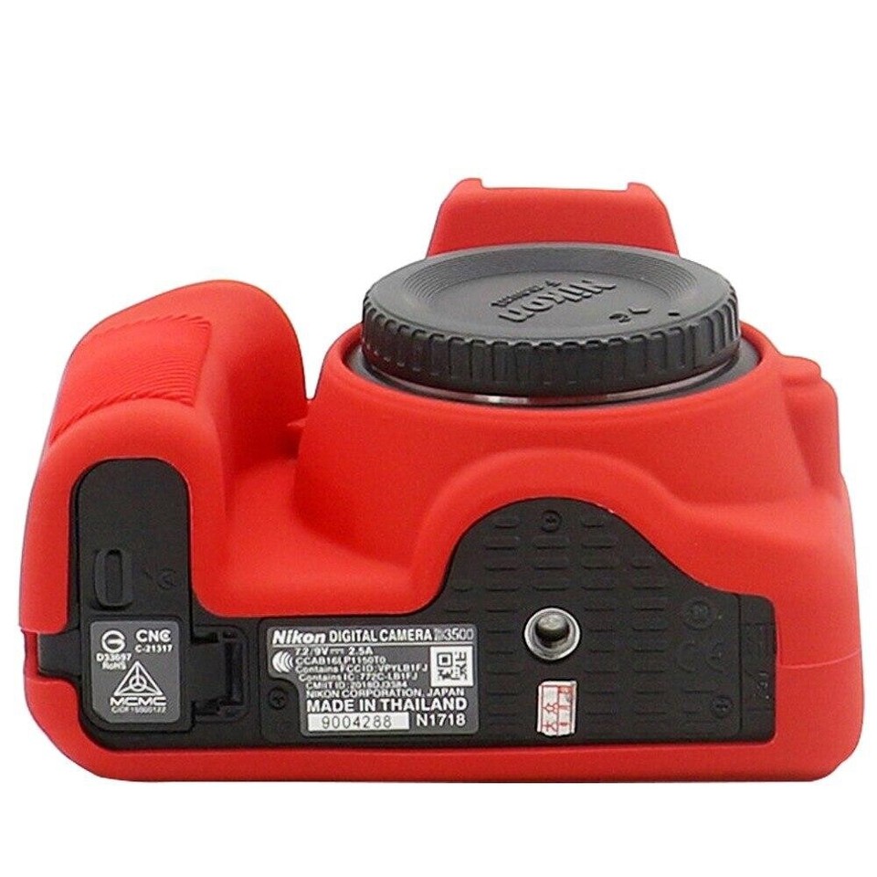 Soft Silicone Rubber Camera Body Case Skin For Nikon D3500 D3400 D800 ...