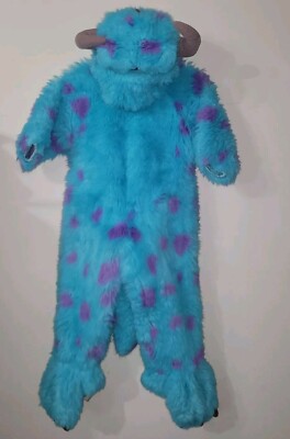 Disney Store Sulley Costume Monsters Inc. 2t/4t Plush Furry Sully | eBay