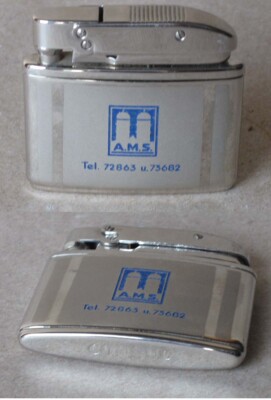 VINTAGE OLD GERMAN PETROL CIGARETTE LIGHTER CONSUL / FUNCTIONAL ...