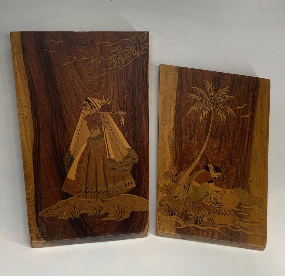 Japanese Art Wood Inlays